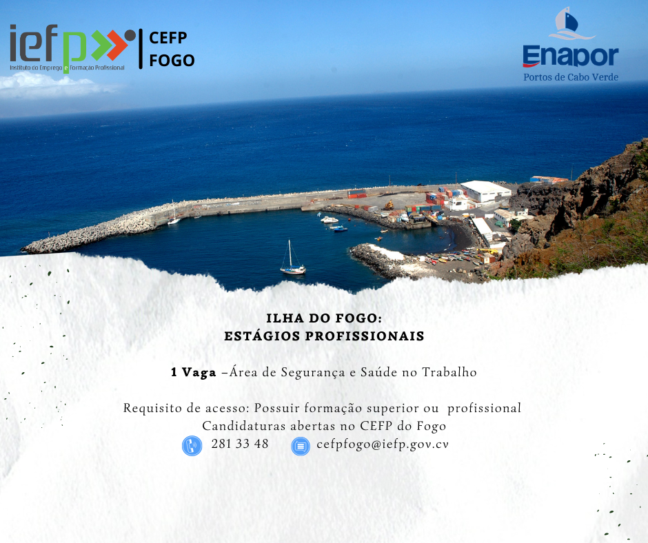 Estágio Enapor 2021- CEFP_FOGO – IEFP